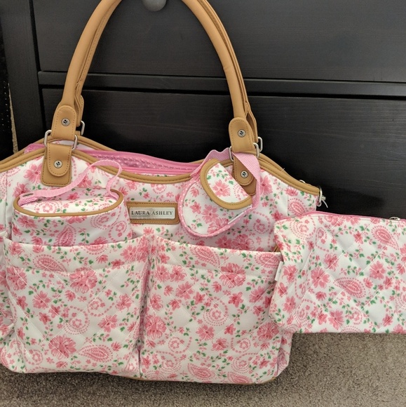 Laura Ashley | Bags | Laura Ashley Diaper Bag | Poshmark